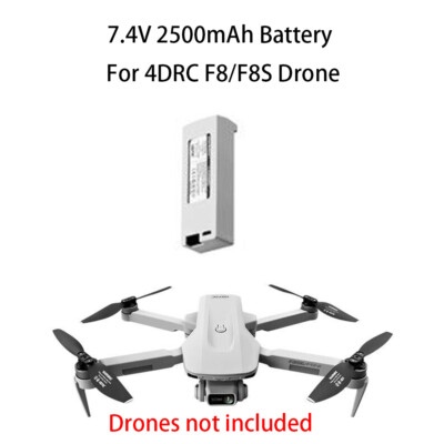 Original 7.4V 2500mAh Battery for 4DRC F8/F8S Drone Quadcopter | eBay