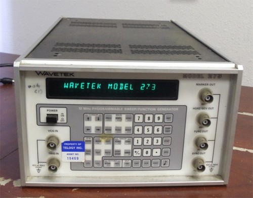 Wavetek, 12mhz programmable Sweep / Function Generator( Model 273 | eBay