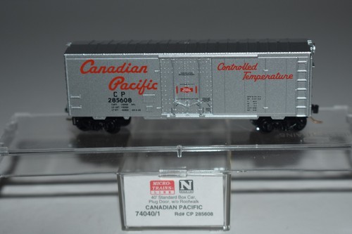 N Scale MTL 74040 Canadian Pacific 40' Single Door Boxcar 285608 C37764 ...