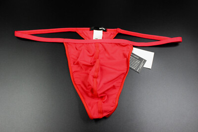 Hom Men Red Plume temptation G-string thong underwear size S M L XL | eBay