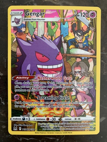 Pokemon Lost Origin - GENGAR - TRAINER GALLERY - TG06/TG30 - NM | eBay
