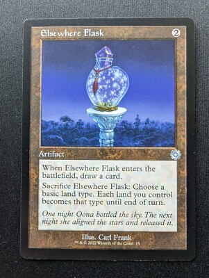 Magic the Gathering ELSEWHERE FLASK The Brothers' War Retro Artifacts ...