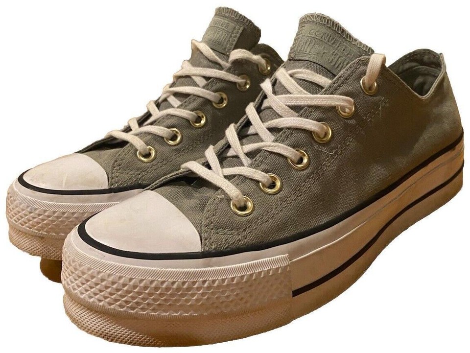 Converse Chuck Taylor All Star Lift OX Green for sale | eBay