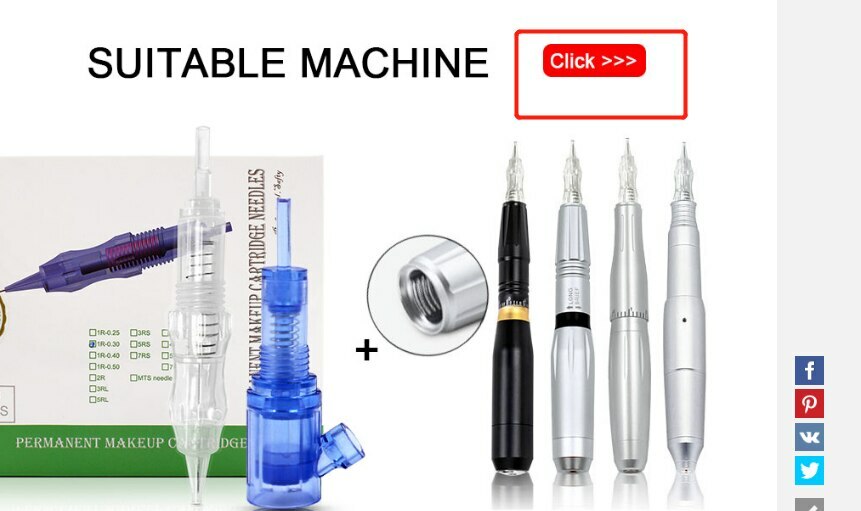 20PCS Biomaser Cartridges Needles 3RS 5RS 7RS Shading Needles for Scars ...