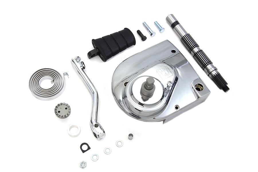 Chrome Kicker Kick Starter Conversion Kit Harley Sportster XL 883 1200 91-03 | eBay