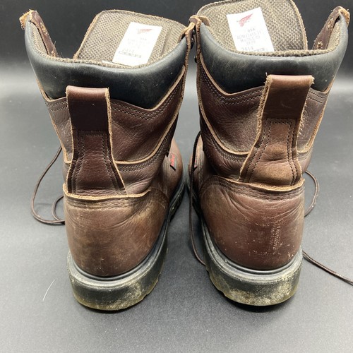 Red Wing 2414 Boots Men’s Size 10 D Brown Leather Steel Toe Work 9 ...