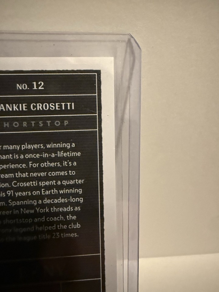2022 Panini Three and Two - Frankie Crosetti #12 /99 (RC) | eBay