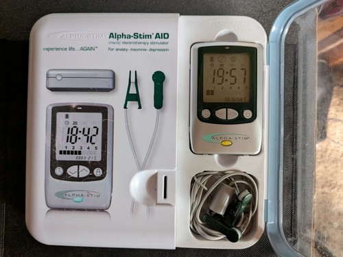 Alpha-Stim Aid Kit for Anxiety, Insomnia Depression Relief | eBay