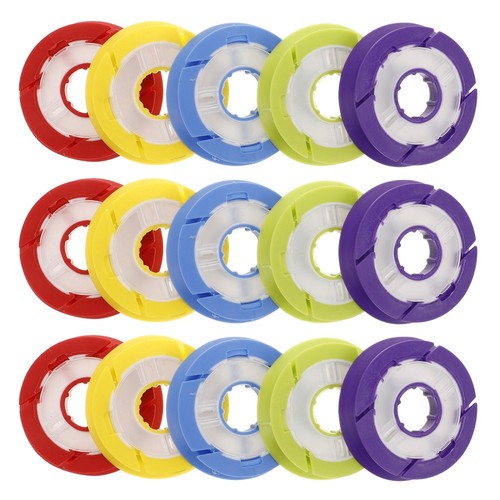 30PCS Fishing String Spools: 60mm Silicone Fishing Line Spool Holders ...