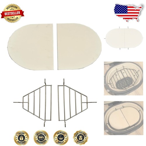Efficient Cooking with 2-Pack Ceramic Heat Reflector Plates for Primo ...