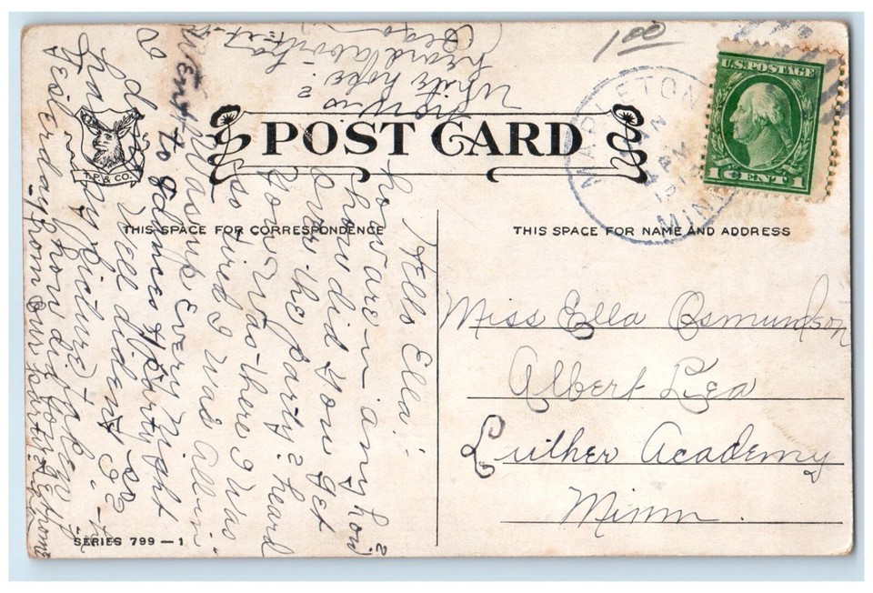 c1910's Children Oh You Kid Mapleton Minnesota MN Wall Posted Antique ...