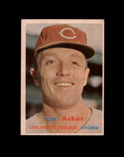 1957 Topps Baseball #219 Tom Acker RC STARX 7 NM OC (CS131968) | eBay