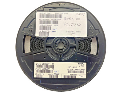 (1,798 PIECE REEL) 2SC5011-T1, NEC, RF TRANS NPN 12V 6.5GHZ SOT343 | eBay