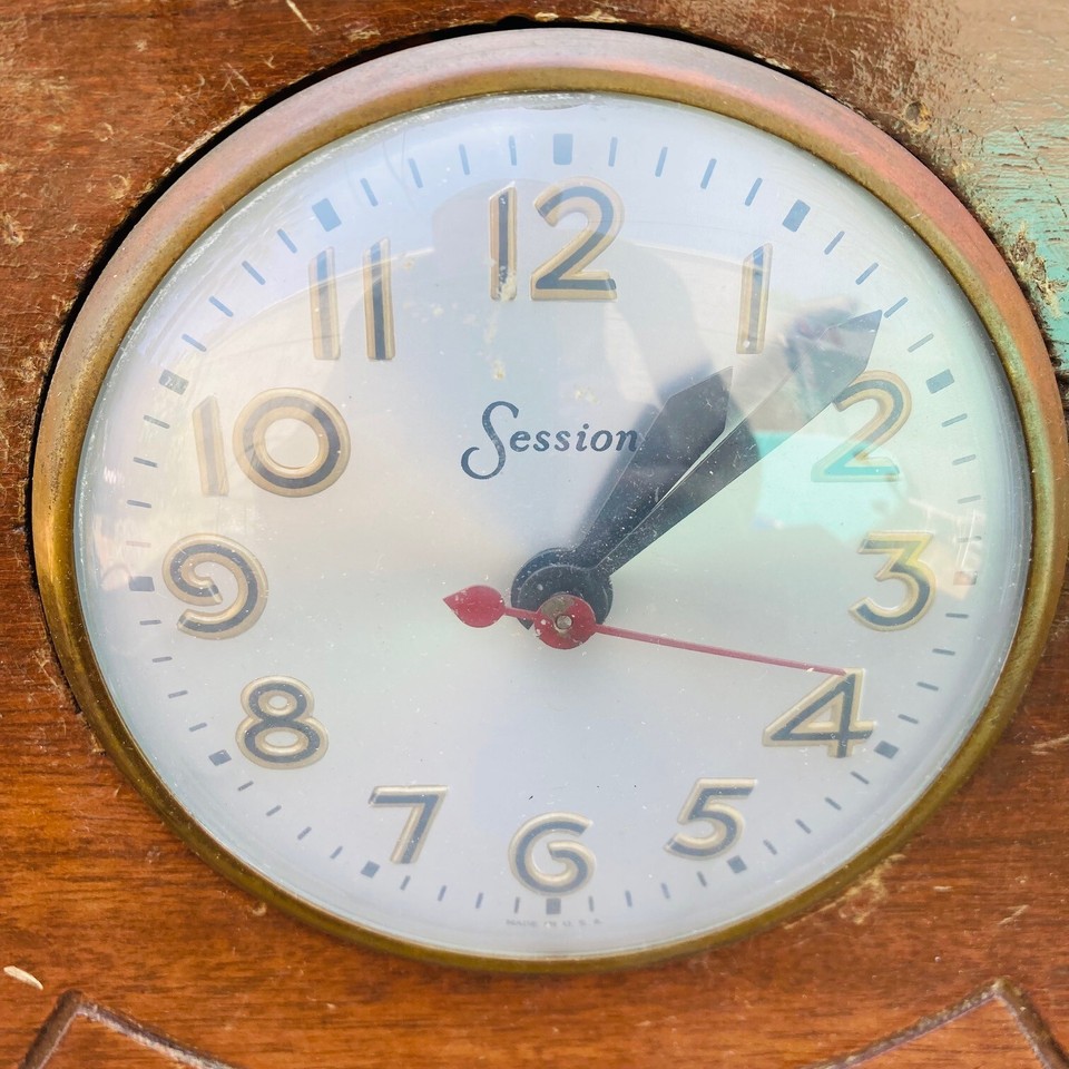 Vintage Electric Sessions Mantelpiece Clock, CE0815 | eBay