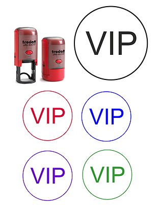 VIP STAMP SELF INKING RUBBER 19mm NIGHTCLUB BAR EVENT ENTRY OFFICE ...