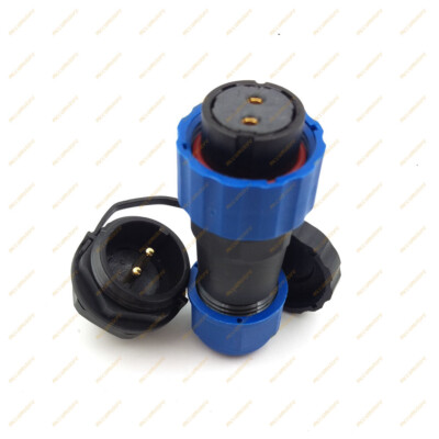SD20 25A 2 pin Waterproof Panel Connector Plug Socket,LED Light Cable ...