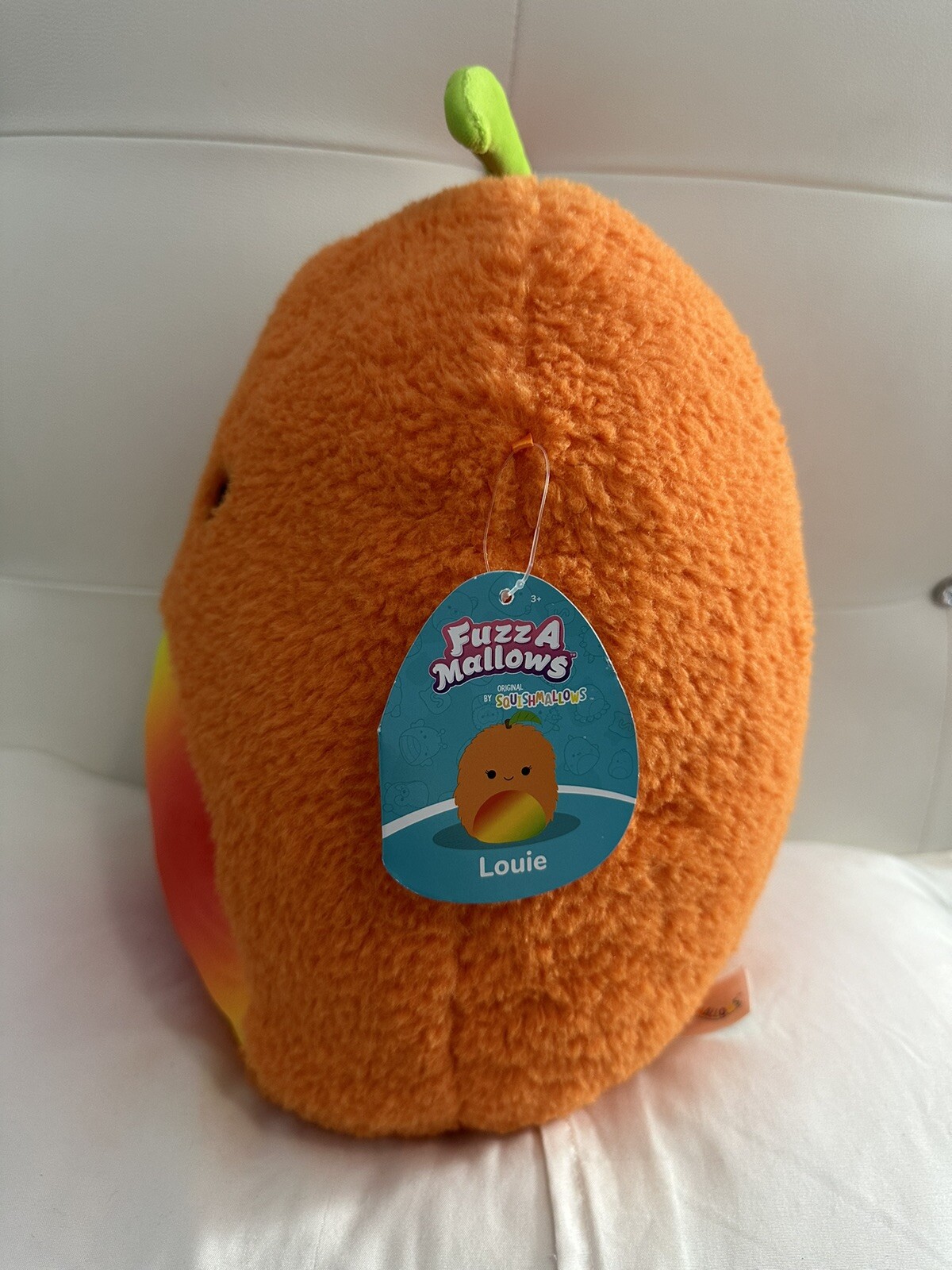 Squishmallows Official Kellytoy Plush 12" Louie The Mango Fuzzmallow ...