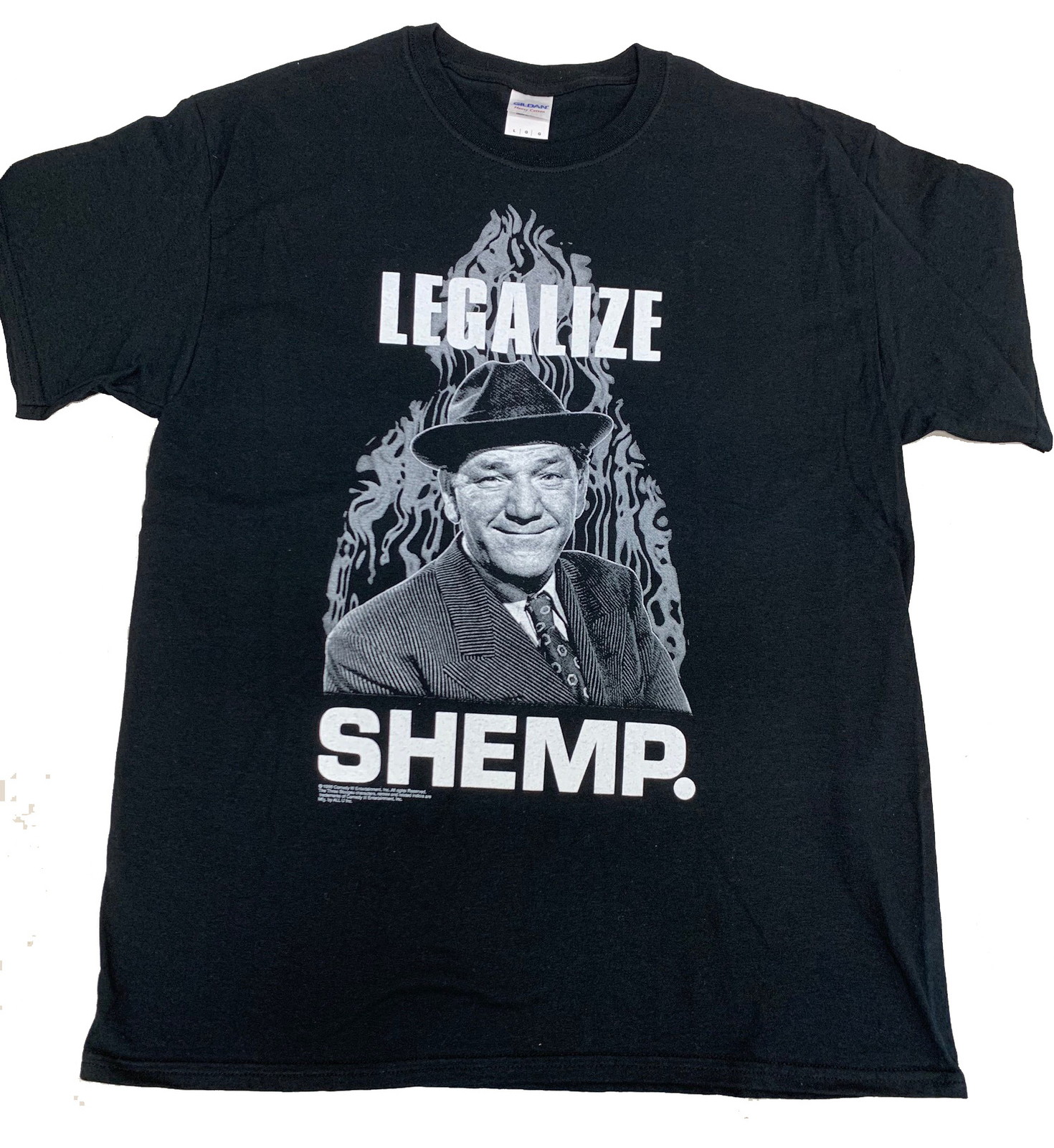 Three Stooges T-Shirt Legalize Shemp Black Tee | eBay