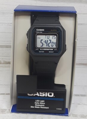 CASIO ILLUMINATOR LED Light Daily Alarm Stopwatch 50m Water Reistant ...