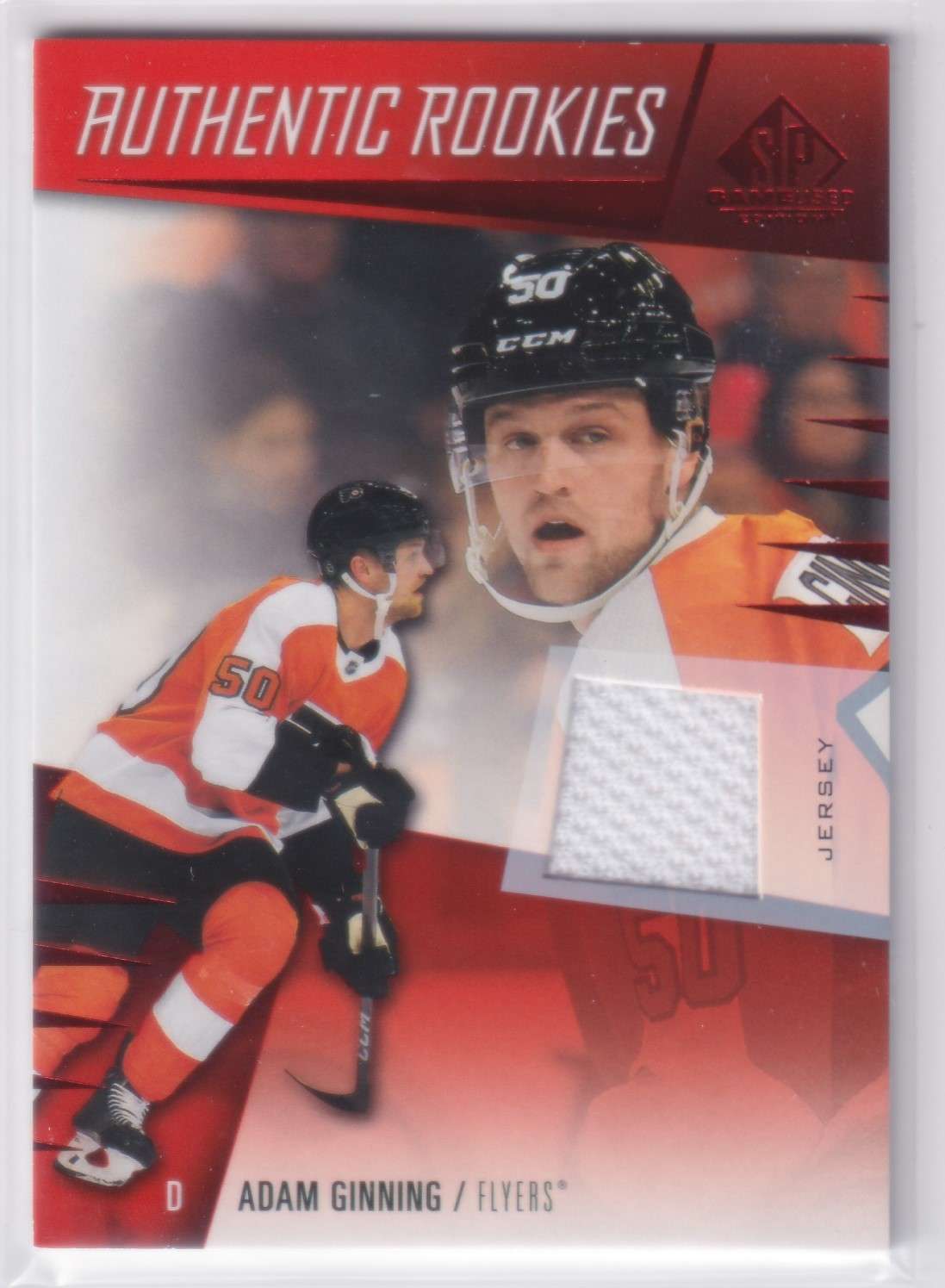 Adam Ginning 2023-24 SP Game Used Authentic Rookies #211 Relic |0403 | eBay