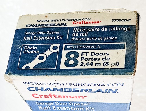 Garage Door Opener Rail Extension Kit 8' Doors Chamberlain Craftsman ...