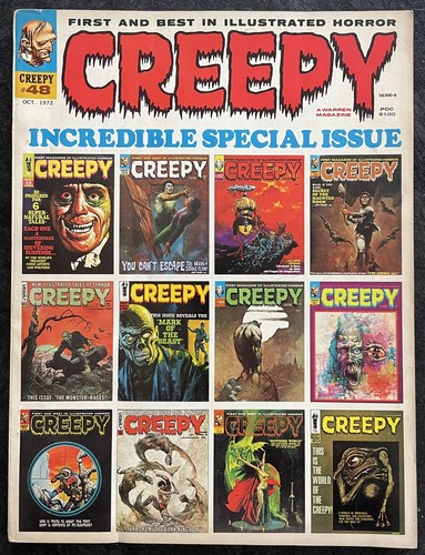 Creepy Magazine Warren October 1972 #48 9781100138794 | eBay