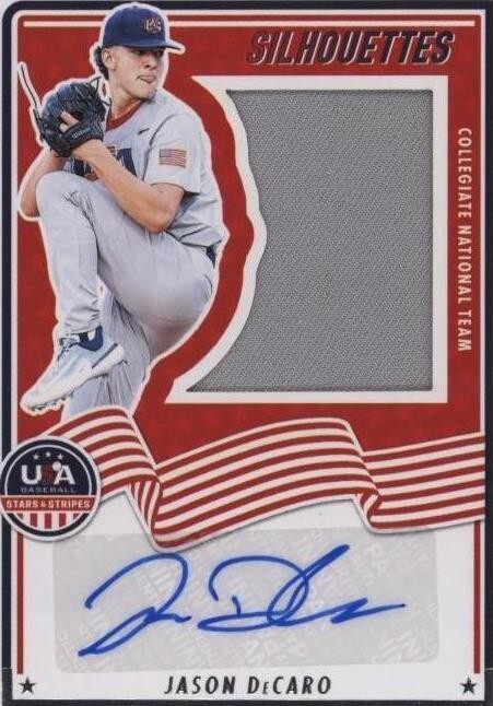 2025 Panini Stars and Stripes - USA Signatures Silhouettes Jason DeCaro ...