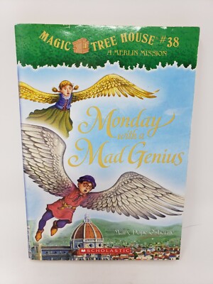 Magic Tree House Paperback Book - #38 - Monday With a Mad Genius ...