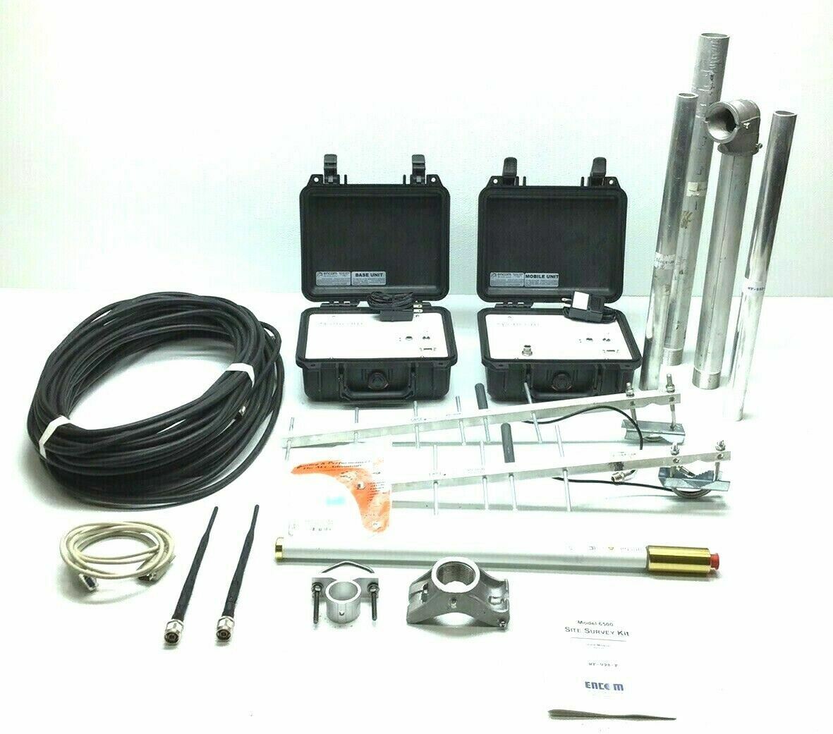 ENCOM 6500 WIRELESS SITE SURVEY KIT BASE AND MOBILE UNIT | eBay