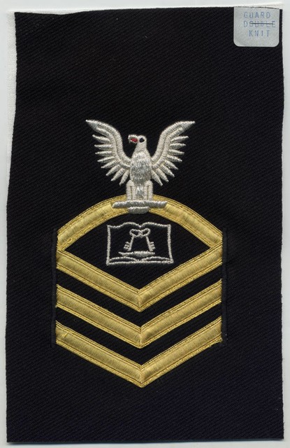 M36-Navy Embroidered Arm Rank Patches, CPO, PO3, Master CPO | eBay