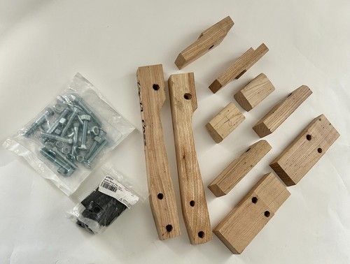 Ford Model A Body to Frame Wood Mounting Kit Set 1928 1929 blocks pads ...