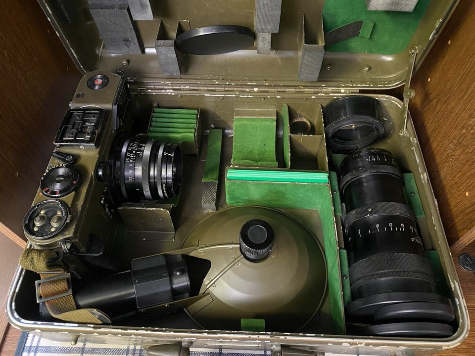 GRAFLEX SIGNAL CORPS U.S ARMY CAMERA KE-4 (1), EKTAR 4IN/ 8IN | eBay
