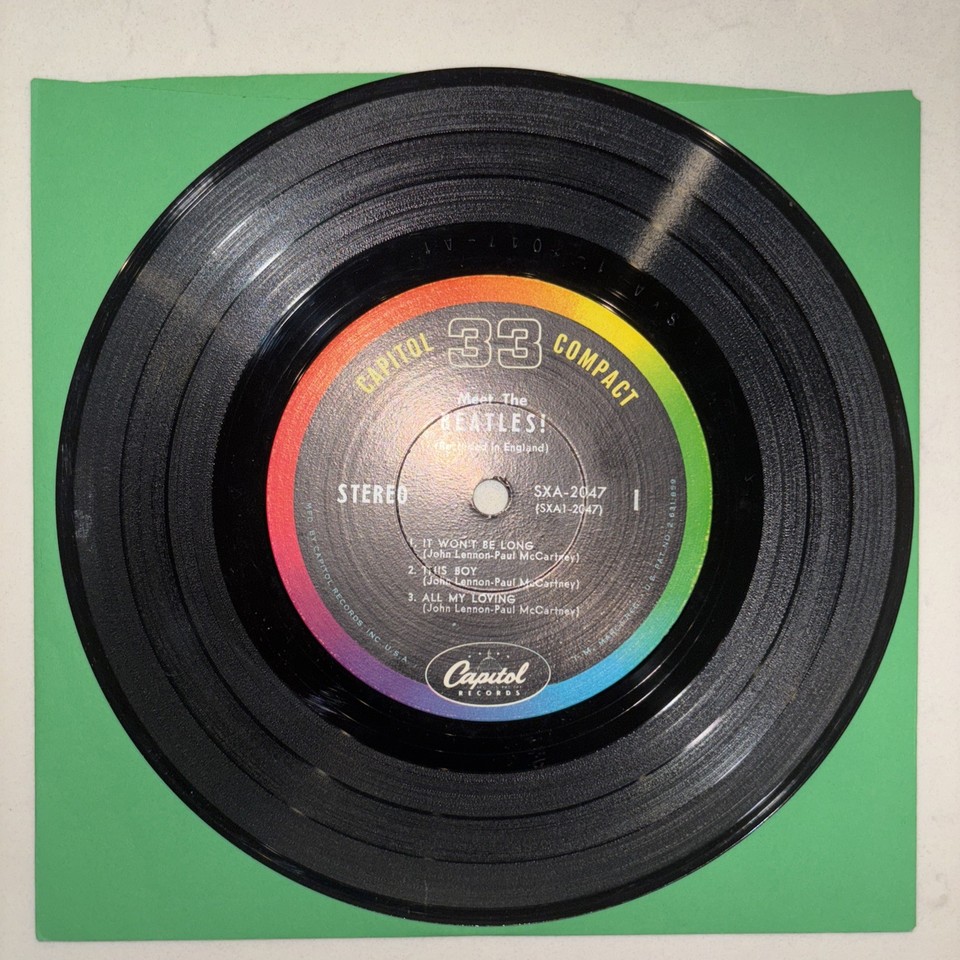 Meet The Beatles Jukebox EP /Front Cover Mint - / BackVG+/some Writing / EpVG ++ | eBay