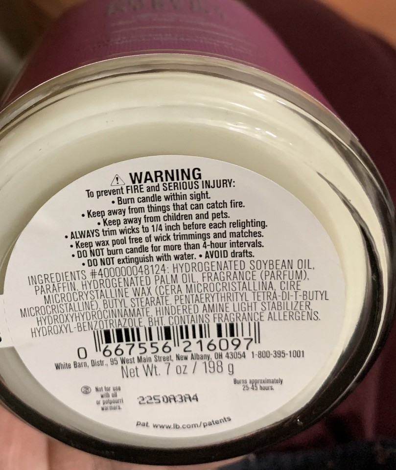Hot 🥵 Sale BATH BODY WORKS BLACK CHERRY MERLOT 7 OZ CANDLE White Barn ...