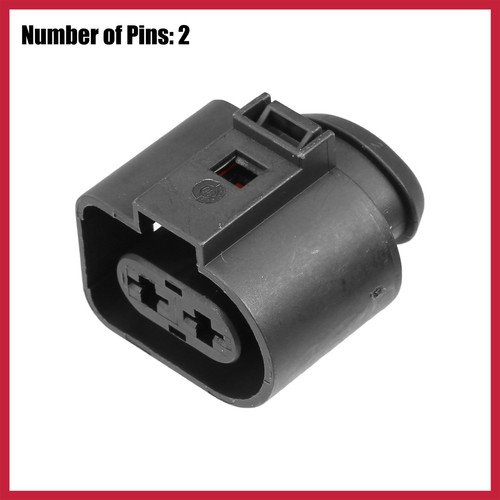 1J0973852/1J0973752 2 Pin Sealed Automotive Connector Set for VW for ...
