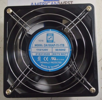 ORION Thermally Protected Fan OA180AP-11-1TB 120v USED | eBay