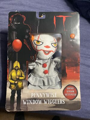 IT Pennywise The Clown Window Wiggler Decoration Sound Sensor New | eBay
