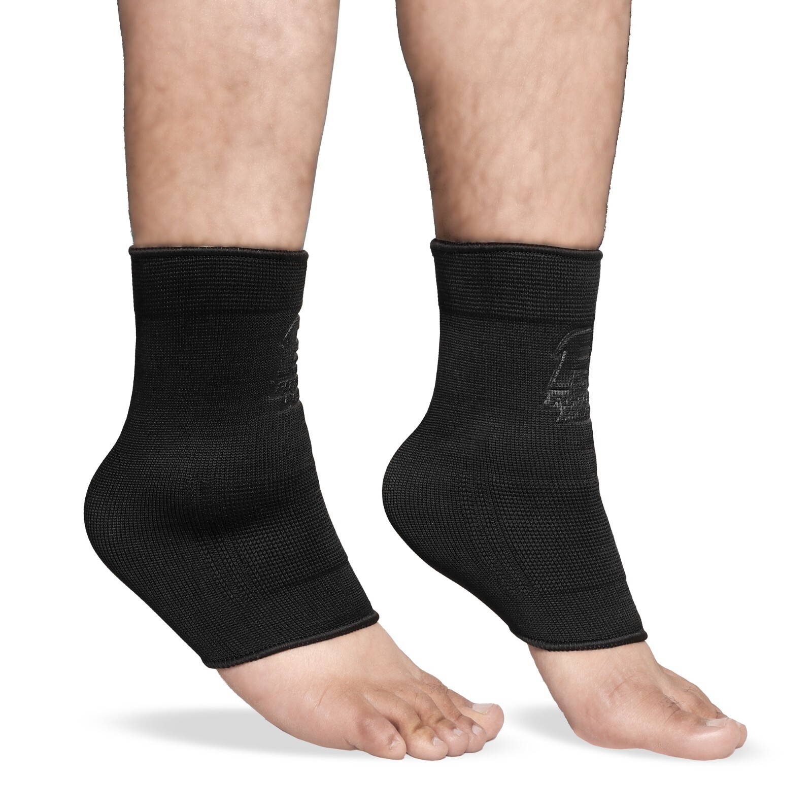 Copper Ankle Support Compression Socks Achilles Tendon Brace Pair ...
