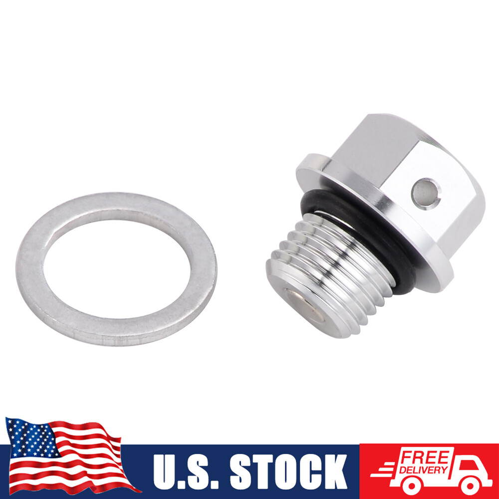 CNC Magnetic Oil Drain Plug For Suzuki Quadsport Z250 Z400 LTZ250 ...