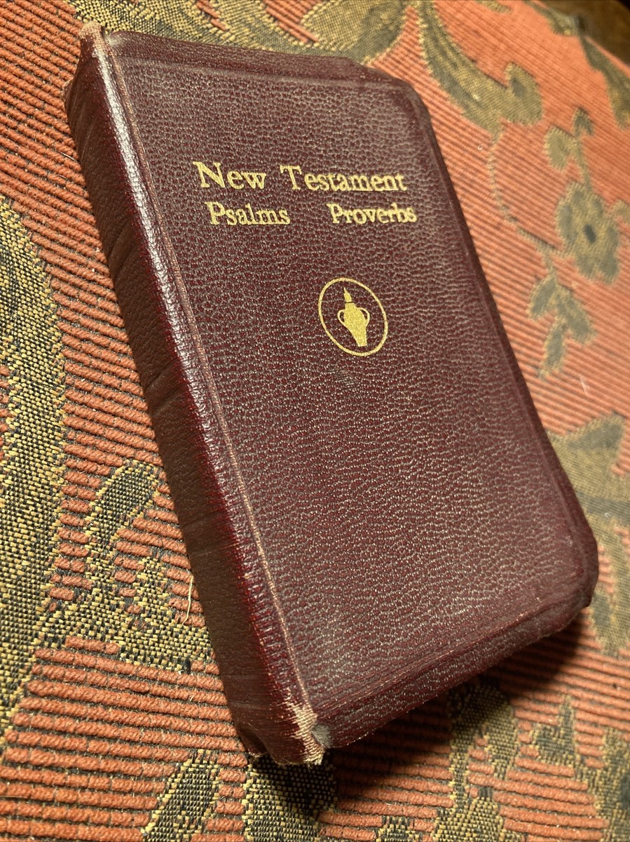Gideon Bible NEW TESTAMENT PSALMS Proverbs Gideon Bible Pocket Small