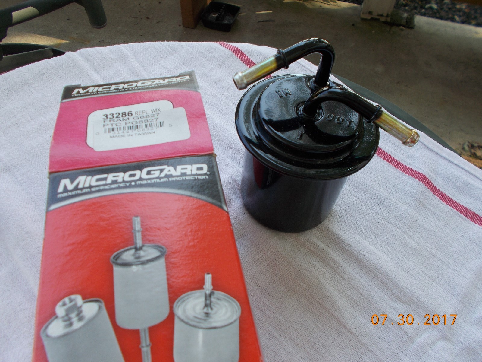 New Microgard Premium Fuel Filter 33286, Replaces Fram G6827 and PTC ...
