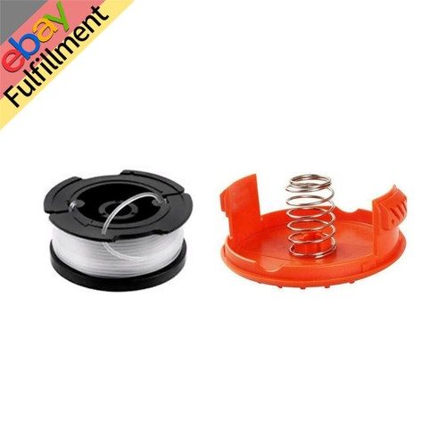 AF-100 Trimmer Spool Line&Cap RC-100-P with Spring For Black&Decker ...
