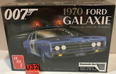 Amt 1172/12 N Gauge Building Kit 1/25 Ford Galaxie 1970 Police James ...