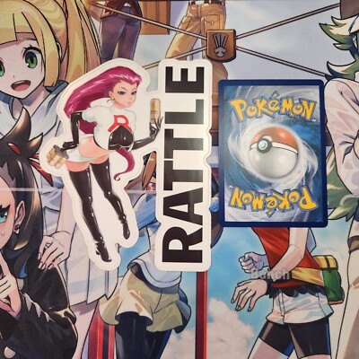 Beer Villain Die Cut Sticker - Rattle Pokemon YouTube Merch | eBay