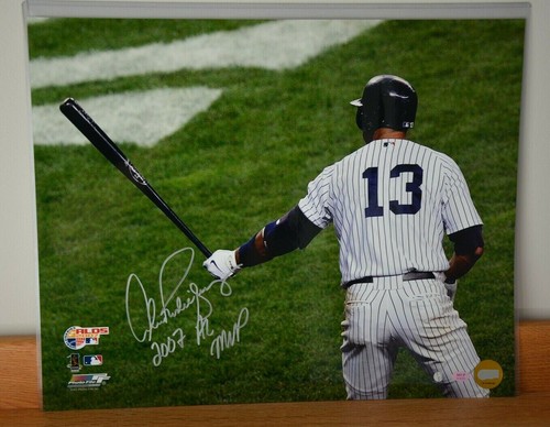 Alex Rodriguez Autographed 16x20 with 2007 AL MVP inscription Steiner ...