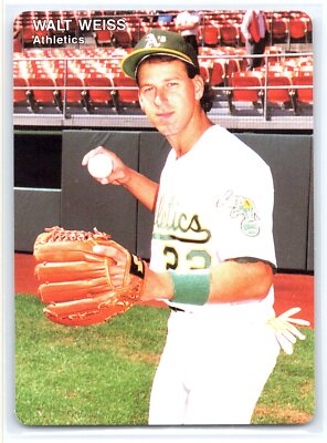 Walt Weiss 1992 Mother's Cookies Oakland Athletics #10 | eBay
