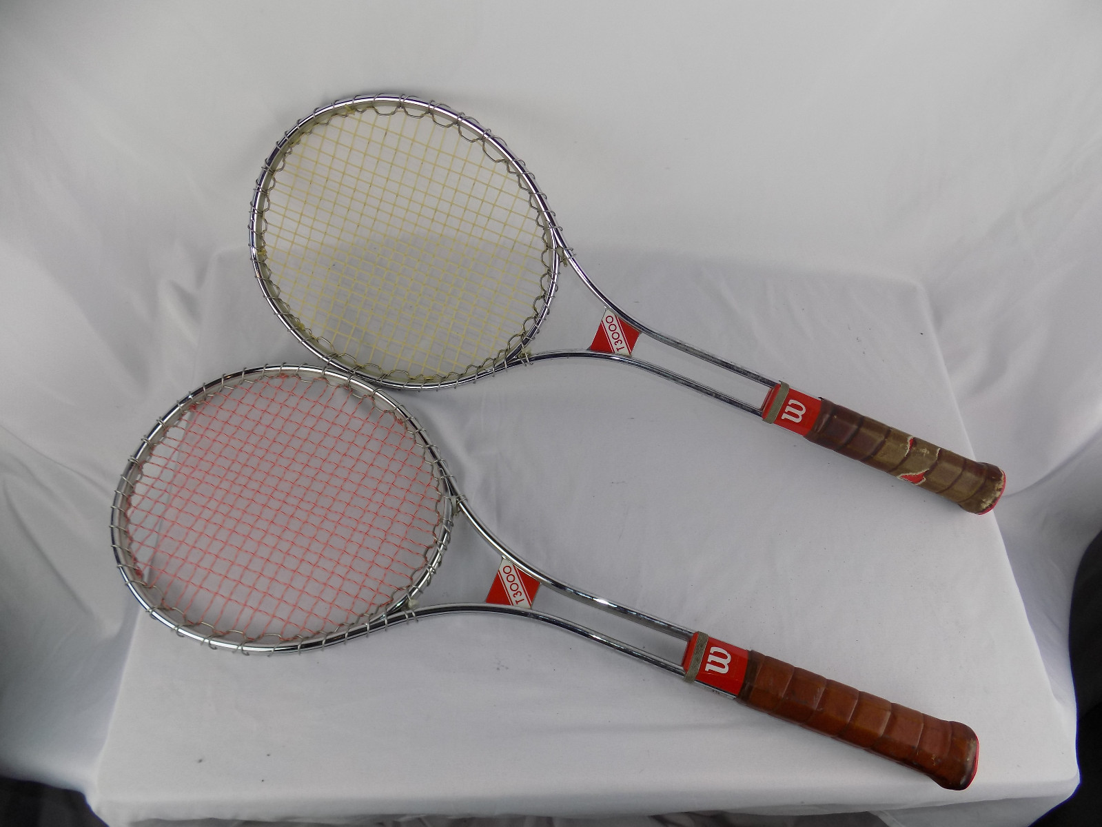 Lot of 2 Vintage Wilson T3000 Metal Tennis Racquets Made in USA | eBay