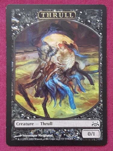Magic The Gathering DUEL DECKS DIVINE VS DEMONIC THRULL token card MTG ...