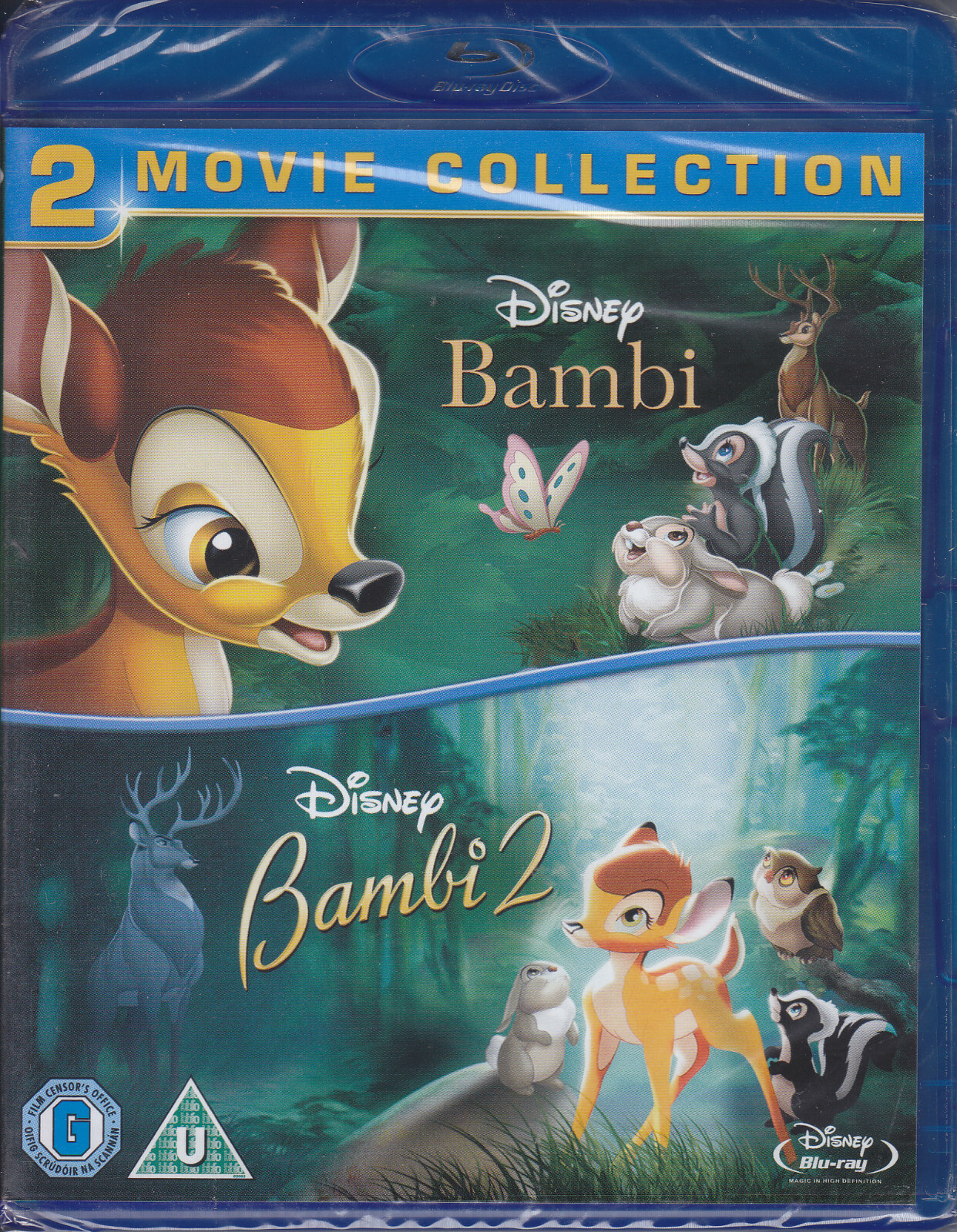 Disney 2-Movie Collection Blu-rays New & Sealed Region Free Blu-ray ...