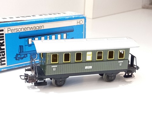 MARKLIN 4000 Donor Passenger IN Plate & Plastic Scale H0 170734 | eBay